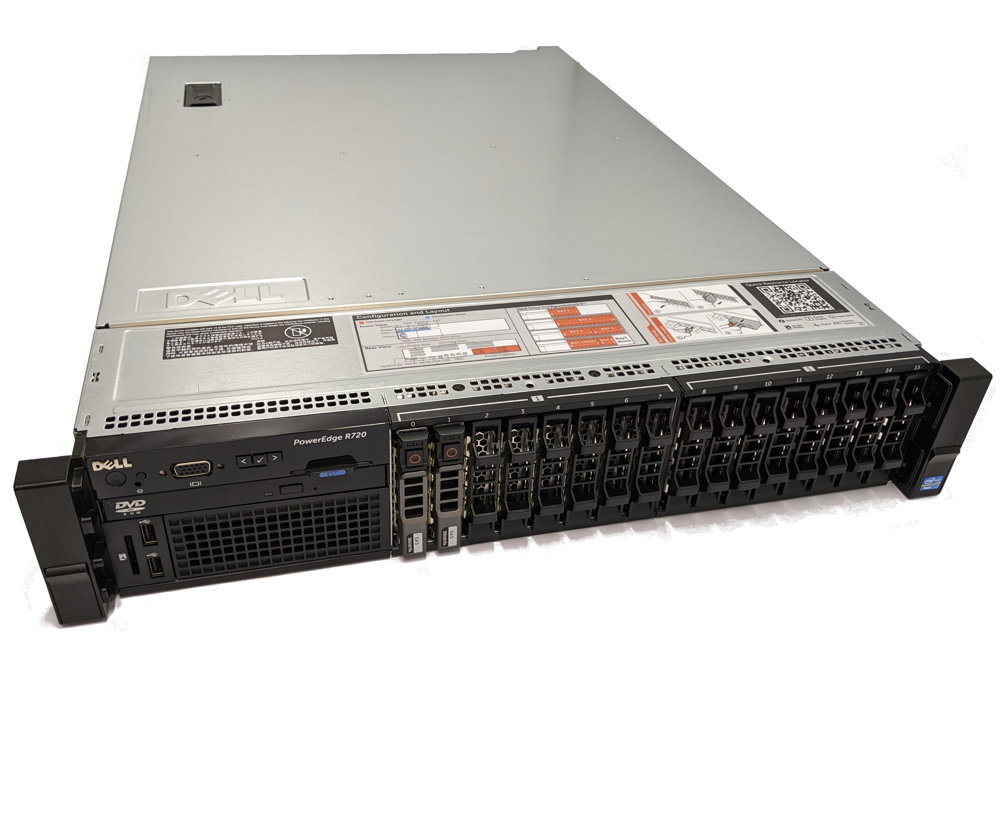 Dell PowerEdge R720 16 x SFF | 2 x E5-2670 16 Cores | 32GB RAM | Rails ...
